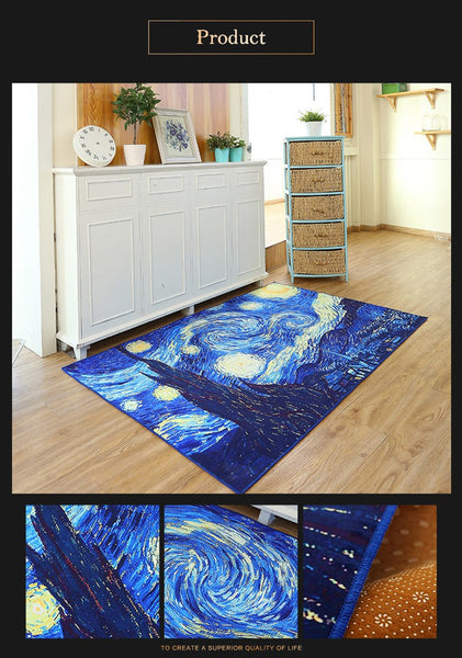 Van Gogh, Starry Night Carpets – chicific
